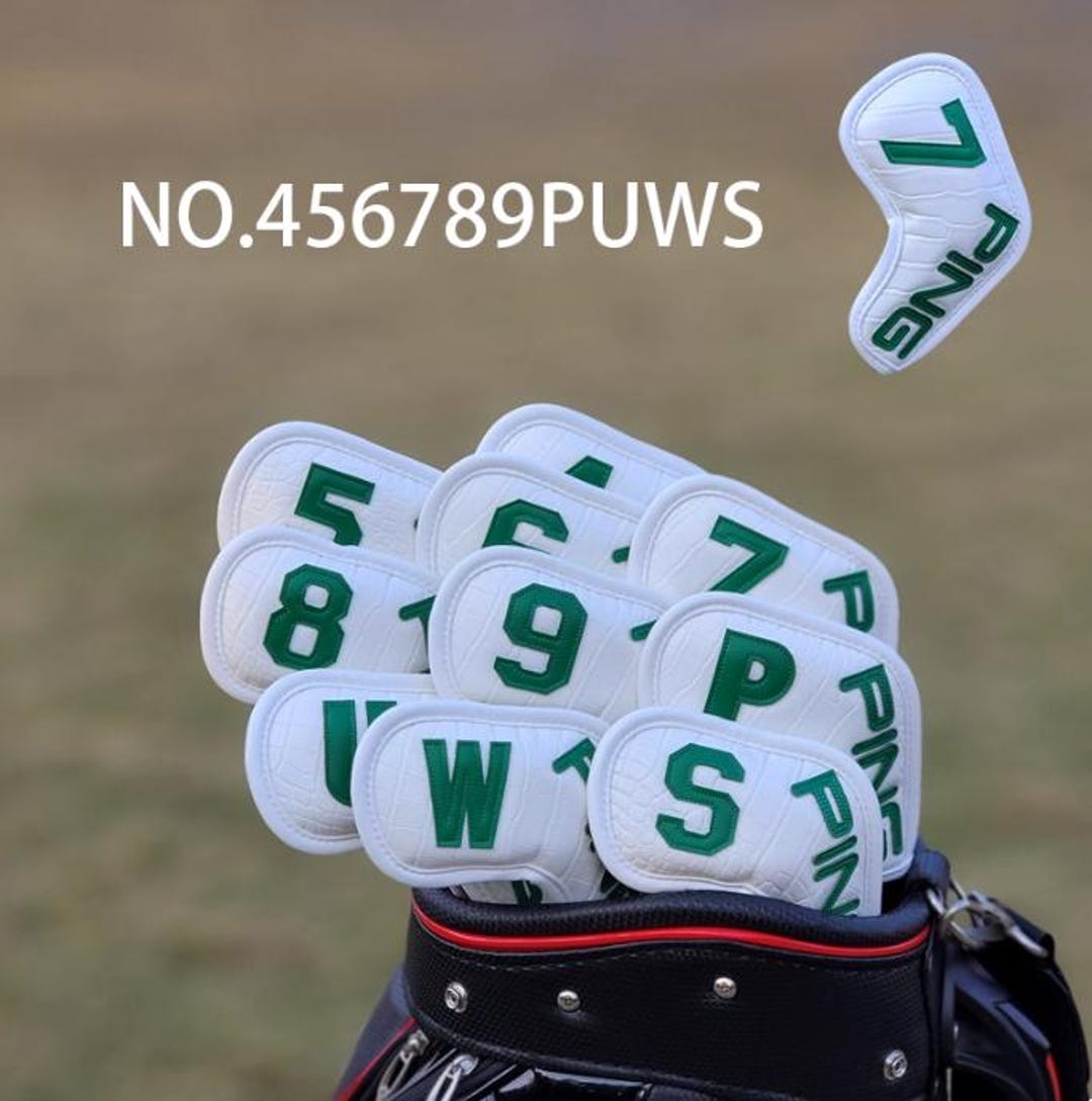 PING Masters Tournament Golf Club Head Covers Putter Head Covers Mallet ...