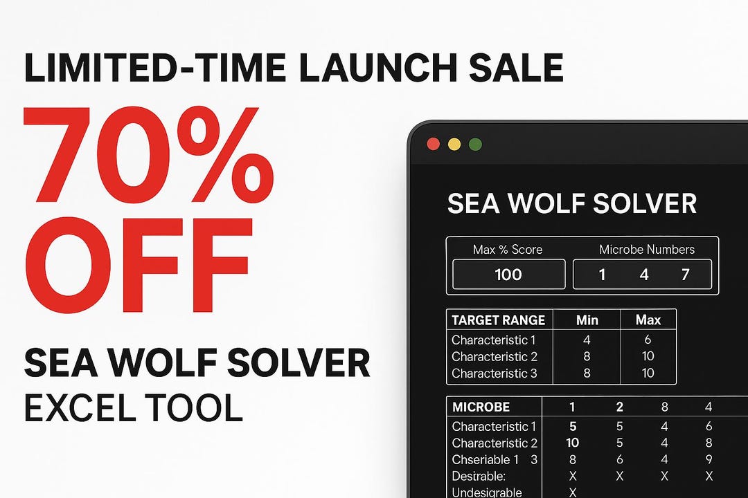 Mckinsey Solve Sea Wolf Excel Solver 2026 (instant Download) - Etsy