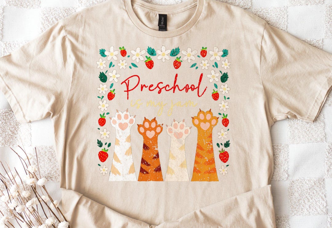 Playful Preschool Cat Paws Clipart - Preschool is My Jam Design for ...