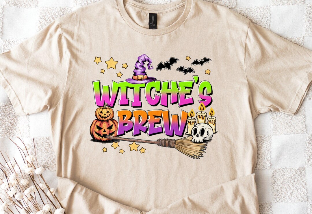 WITCHE'S BREW Halloween Clipart for Instant Download - Colorful ...