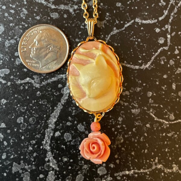Cat Cameo - Etsy