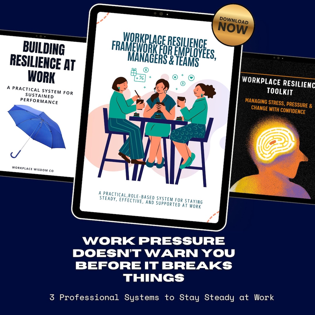 Workplace Wellbeing & Stress-proof Toolkit | Resilience Skills ...