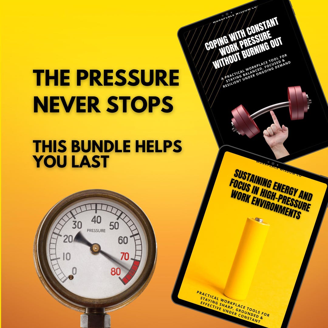 Workplace Performance & Stress Mastery Toolkit | Pressure-management ...