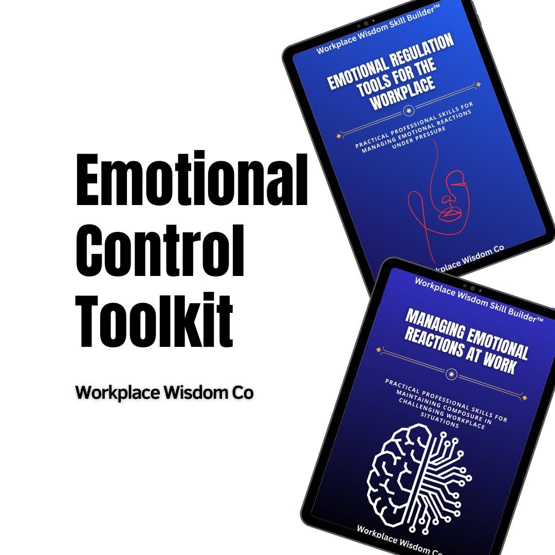 Managing Emotions at Work Bundle – Emotional Regulation Tools and ...