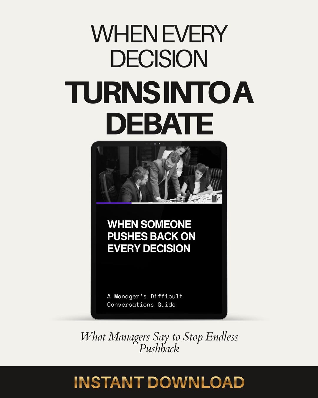 Employee Pushback at Work | Manager Conversation Scripts | Difficult ...