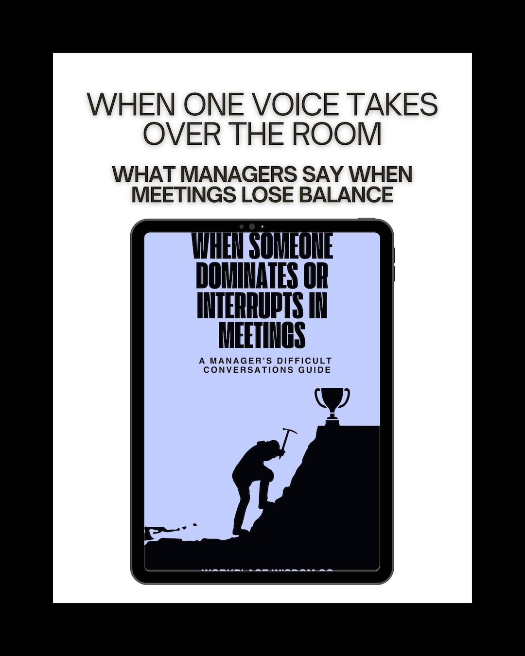 Employee Dominates Meetings | Manager Conversation Scripts | Stop ...