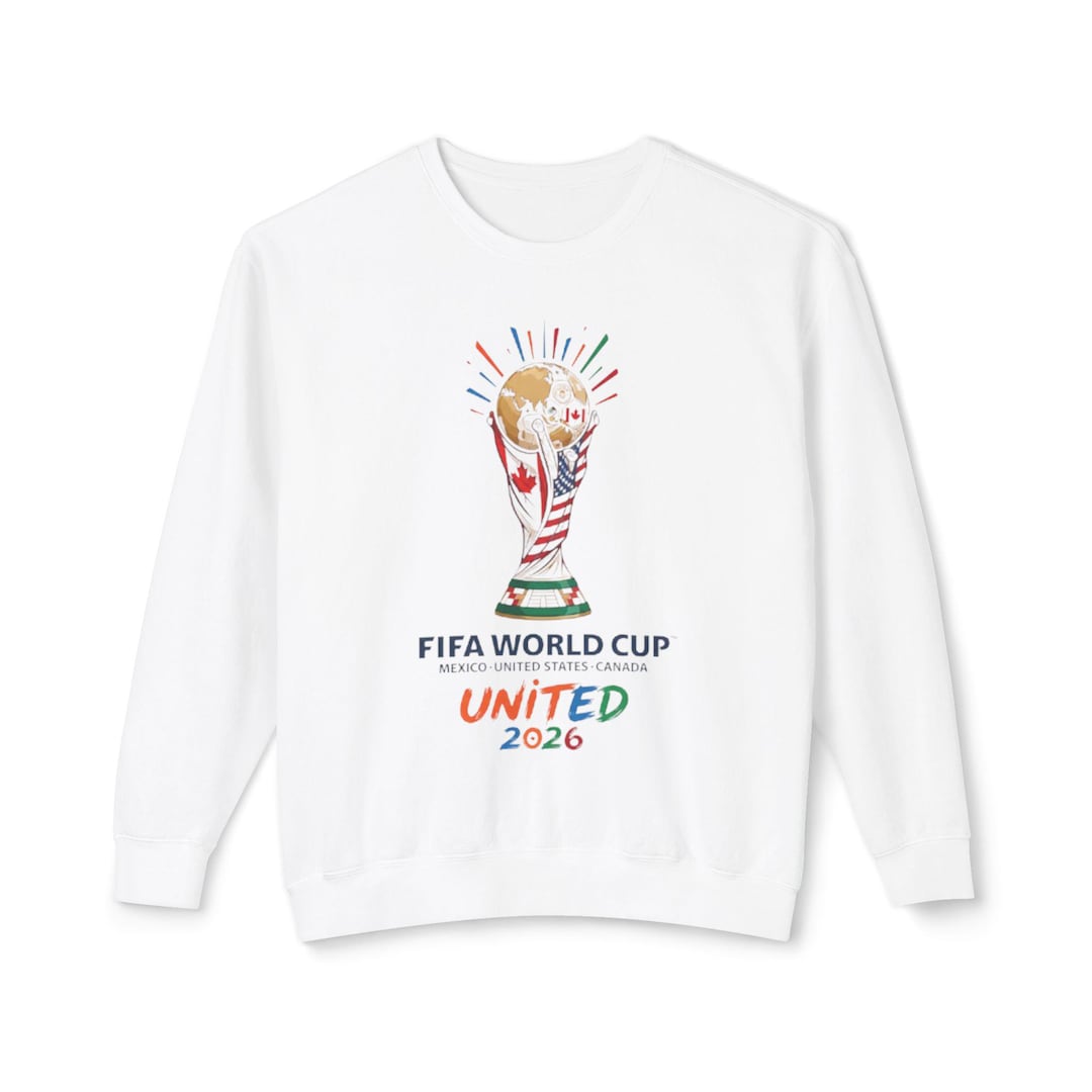 FIFA World Cup 2026 Trophy Sweatshirt | Ring-spun Cotton - Etsy