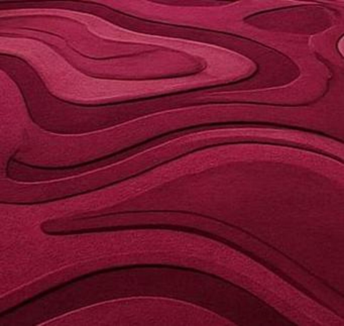 10 Feet Round Shape Handwoven Tufted Rug | Pink Modern Cozy Living Room ...
