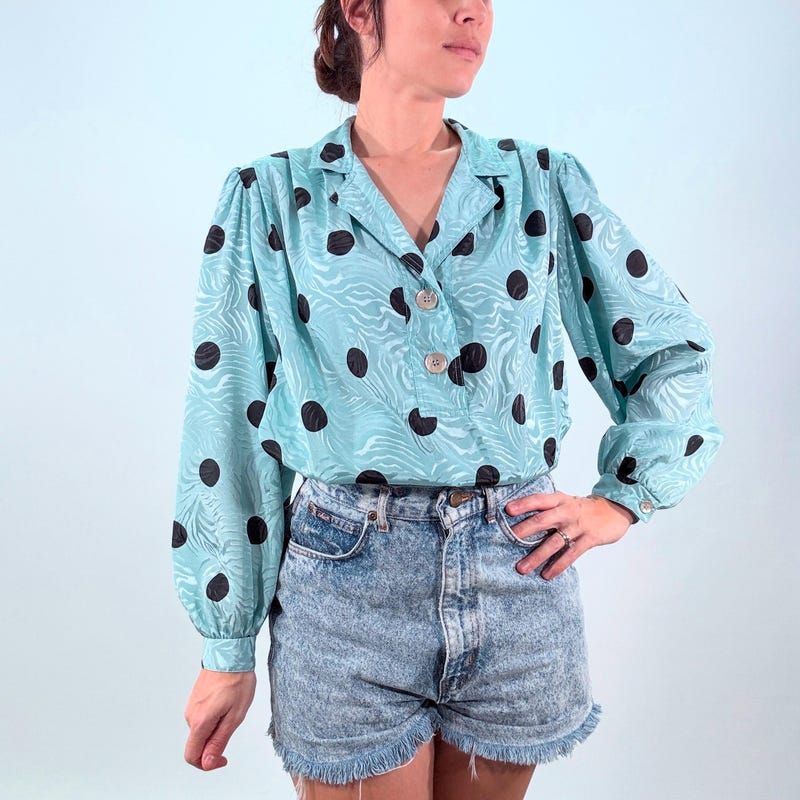 1980s Blouse - Etsy
