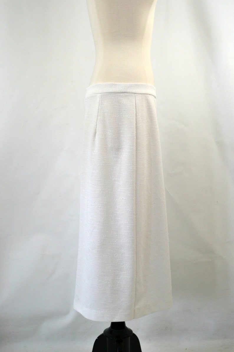 1970s White A-line Skirt by Cape Cod Match Mates 32 Inch - Etsy