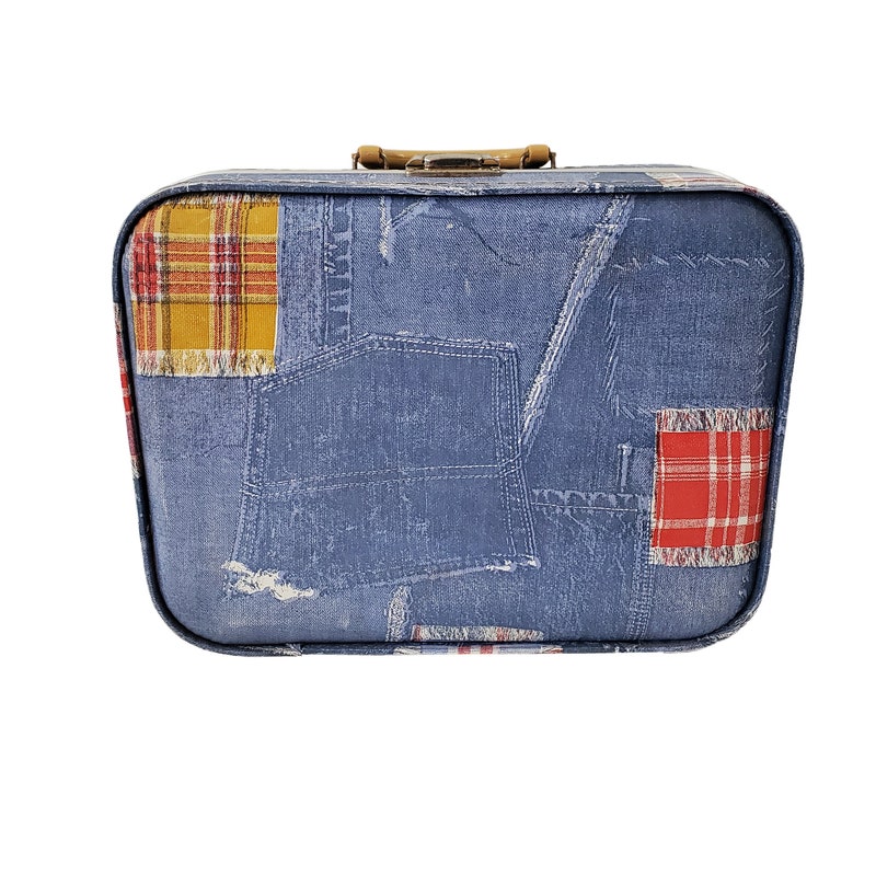 Retro Suitcase - Etsy
