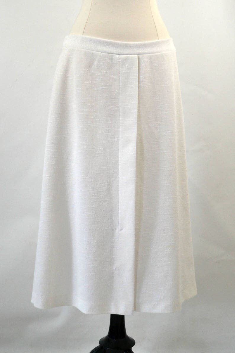 1970s White A-line Skirt by Cape Cod Match Mates 32 Inch - Etsy