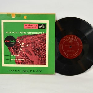 Vintage Vinyl Records Set of 3 Puccini, Wagenaar and Boston POPS ...