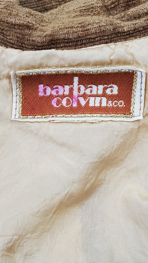 1970s/1980s Tan Brown Blazer by Barbara Colvin & Co - Gem