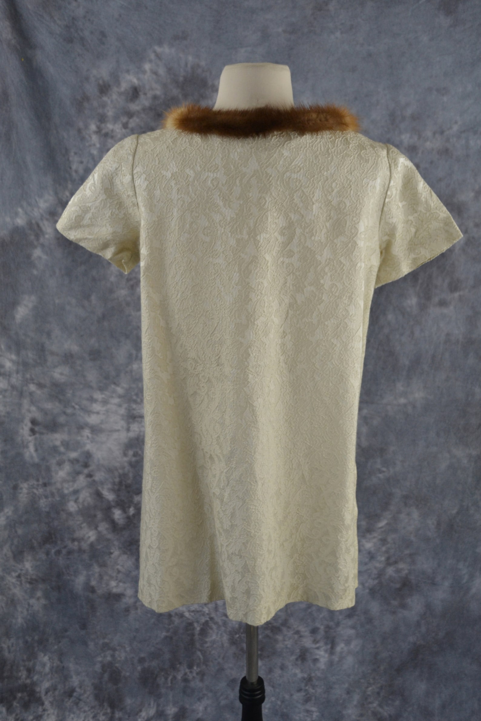 1950s/1960s Pale Creamy Yellow Damask Maternity Blouse by Batelli - Etsy