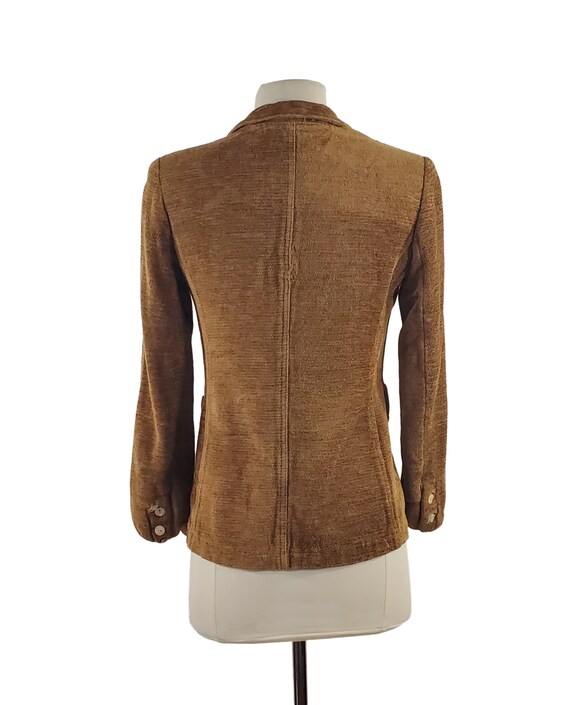 1970s/1980s Tan Brown Blazer by Barbara Colvin & Co - Gem