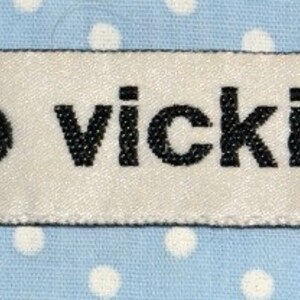 1980s Light Blue and White Polka Dot Dress by Go Vicki, Square Collar ...