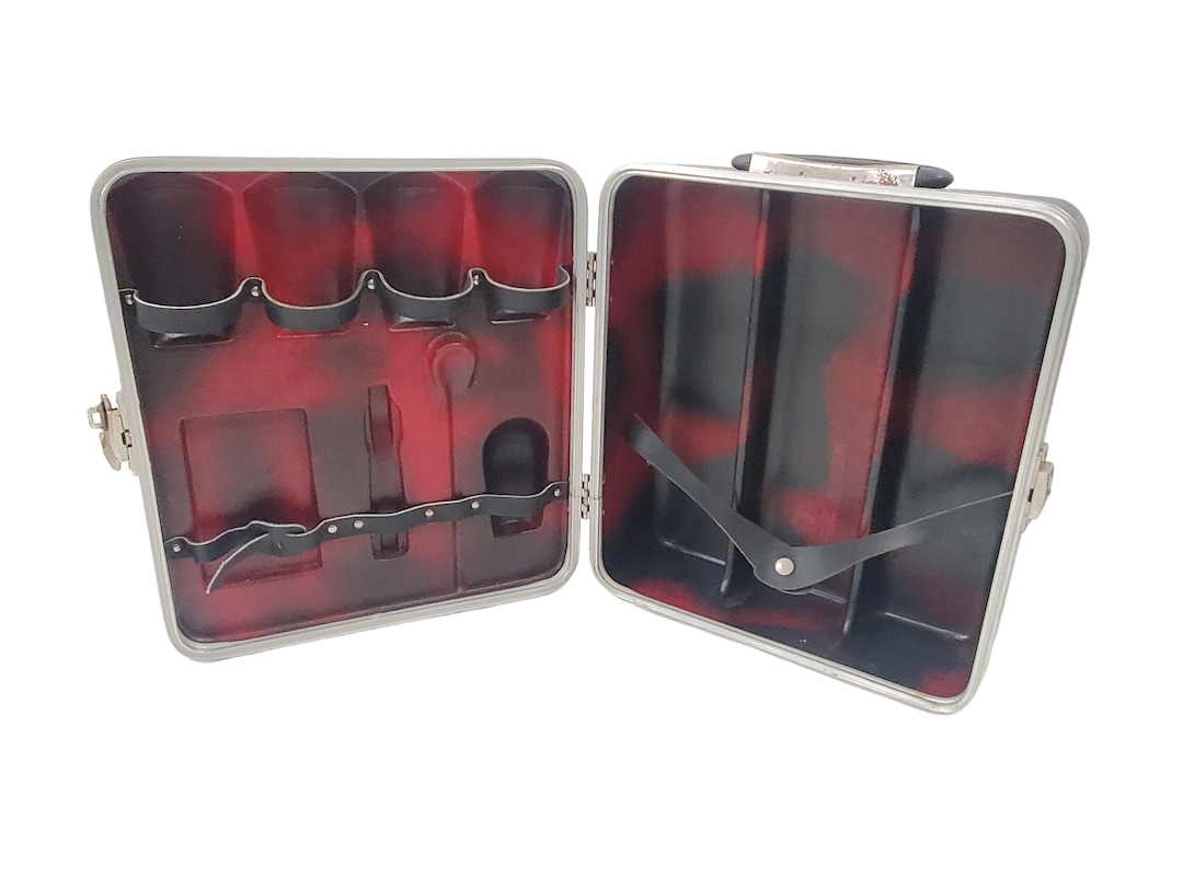 1960s Retro Portable/travel Bar Case, Hard Case - Etsy