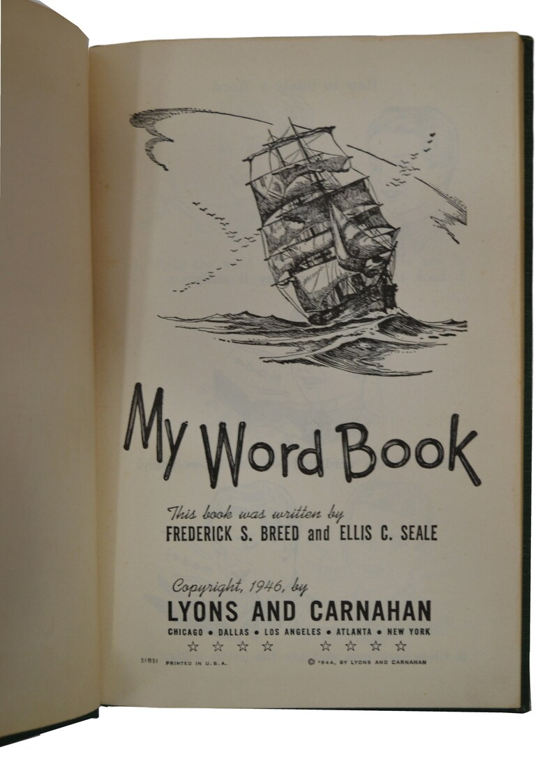 My Word Book set of 2 A Modern Language Arts Program by - Etsy