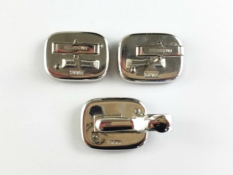 Vintage Silver Tone 3D Model T Ford Car Cufflinks and Tie Clip - Etsy