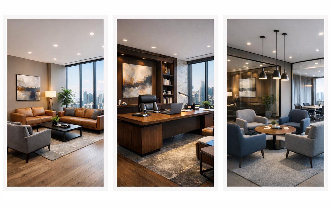 Executive Office Print – Modern Meeting Room Interior (digital Download ...