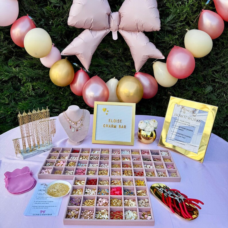 DIY Charm Bar Kit - Jewelry Making Party Supplies for Bachelorette ...