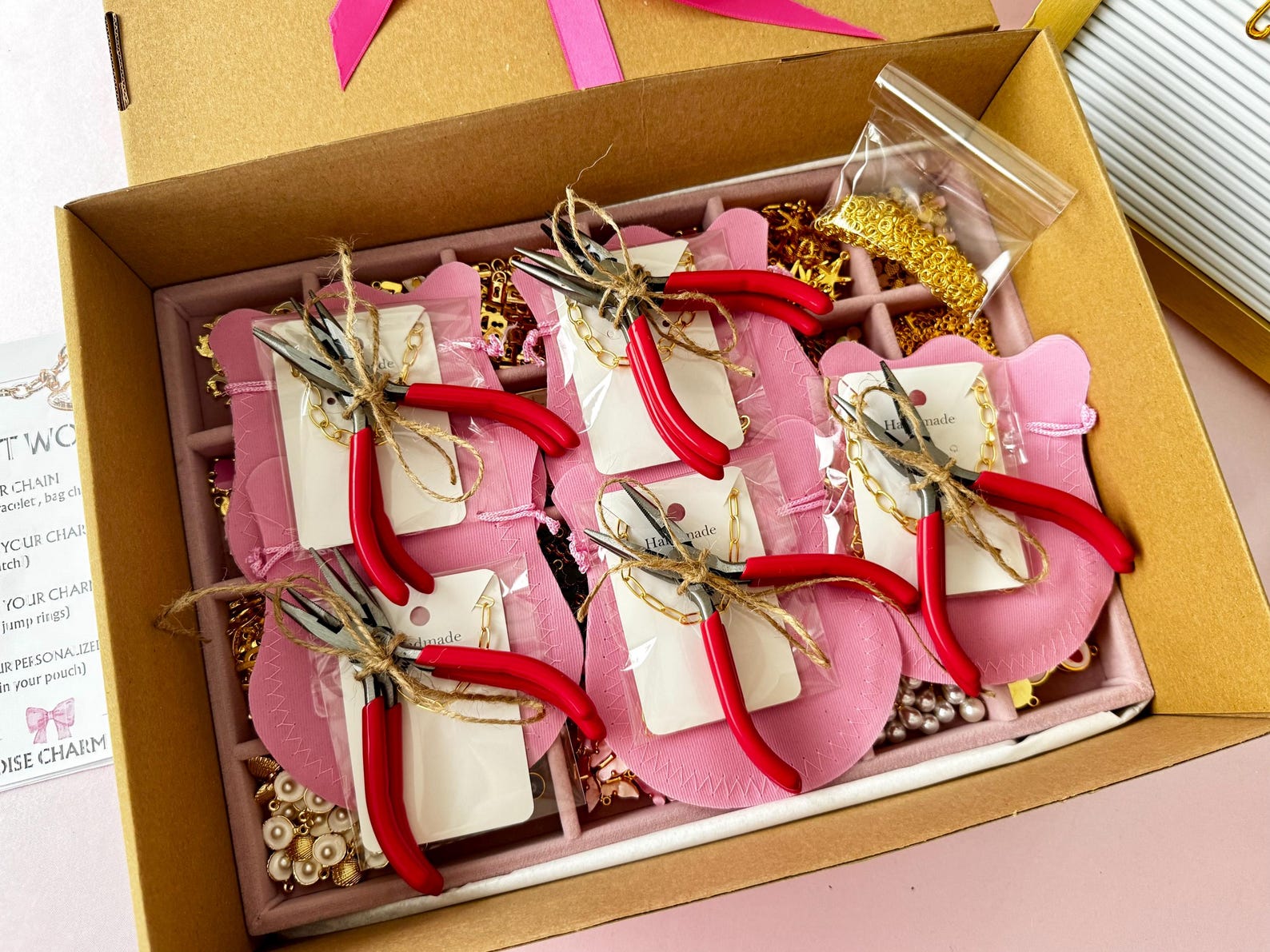 DIY Charm Bar Kit - Jewelry Making Party Supplies for Bachelorette ...