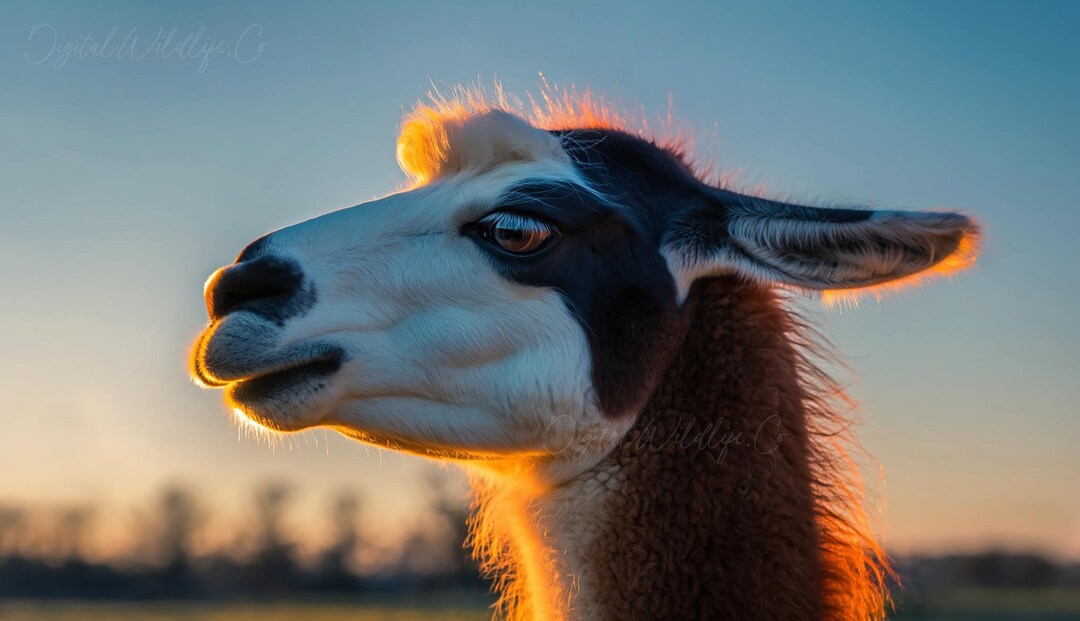 Lama - Instant Digital Download, Printing, Art Projects, Wallpaper ...