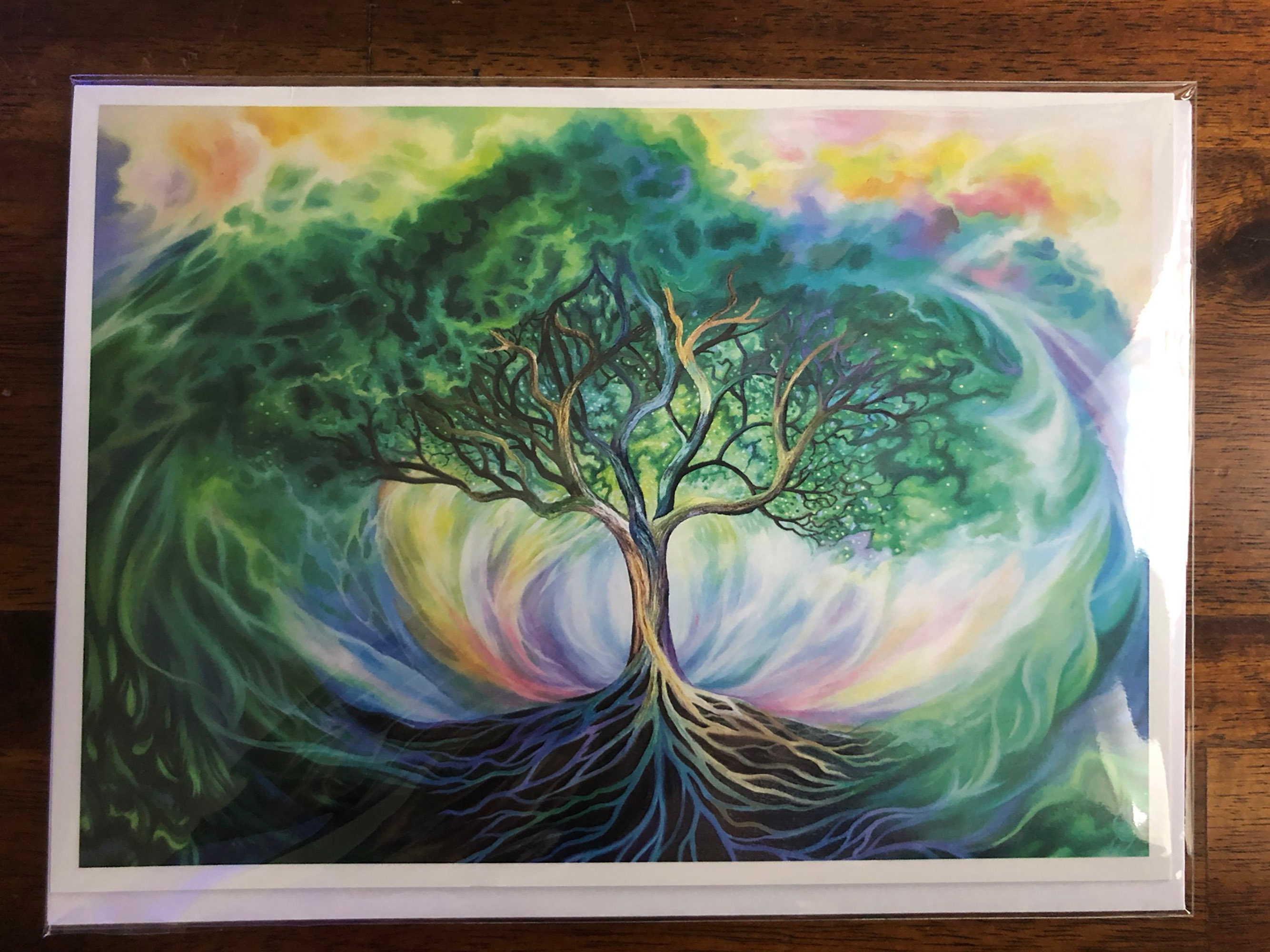Tree of Life Greeting Card – Fine Art, Nature Birthday Card - Etsy UK