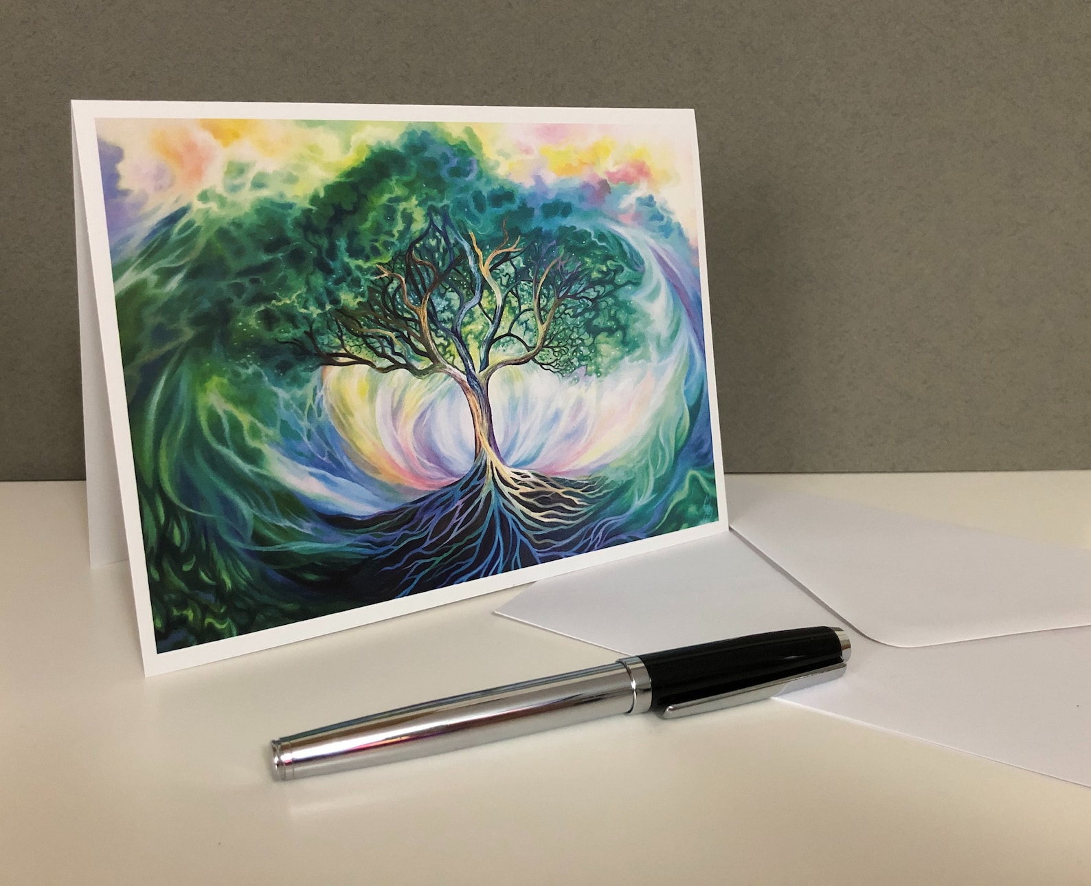 Tree of Life Greeting Card – Fine Art, Nature Birthday Card - Etsy UK
