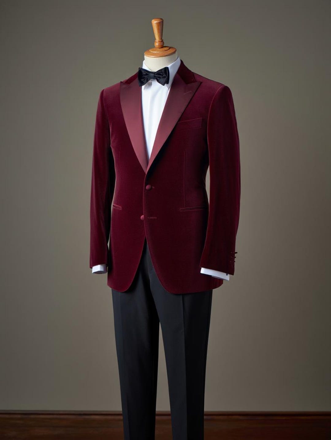 Velvet Tuxedo Jacket – Classic Formal Suit for Wedding & Dinner Events ...