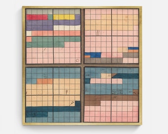 Vintage Color Wheel Prismatic by Moses Harris Print Poster - Etsy