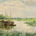 Printable Bayou Landscape Art Printable, Southern Oil Painting Digital ...