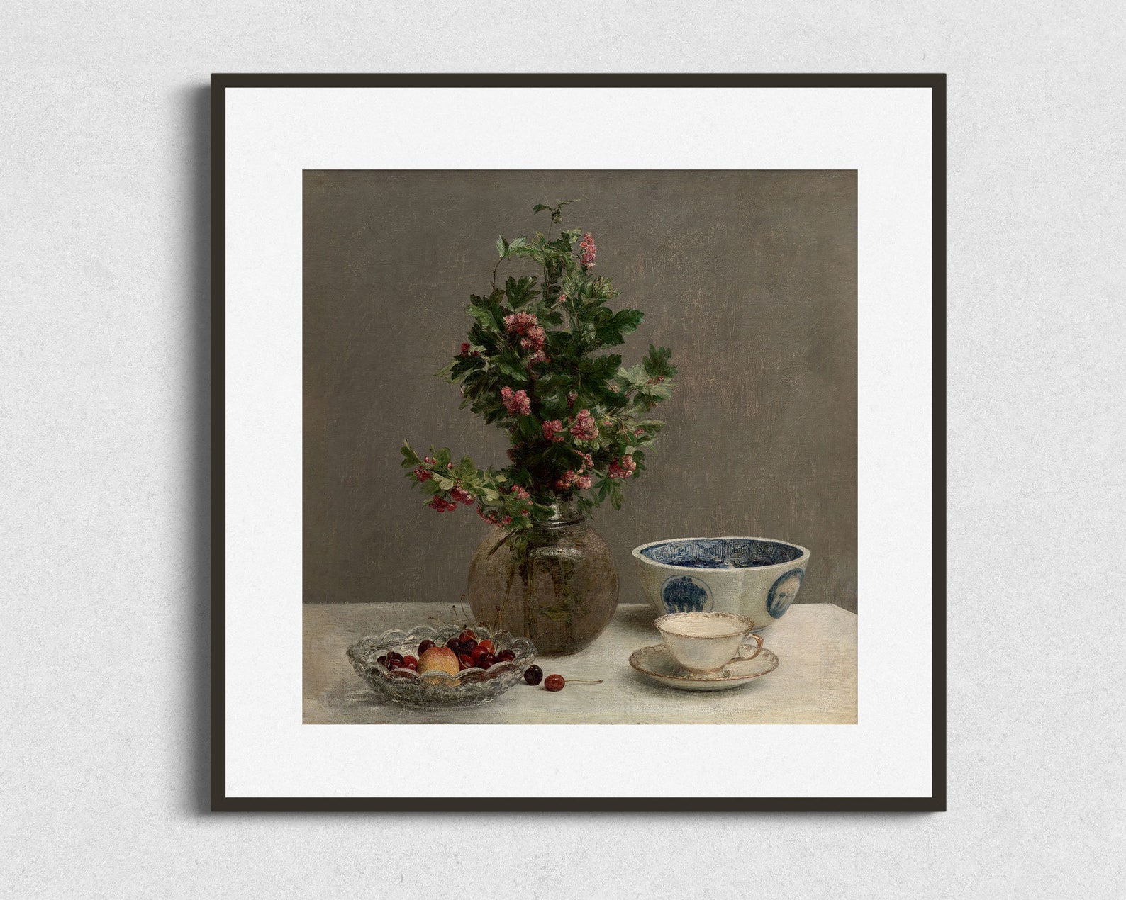 Square Still Life Art Print Printable Still Life With | Etsy