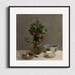 Square Still Life Art Print, Printable Still Life With Cherries ...