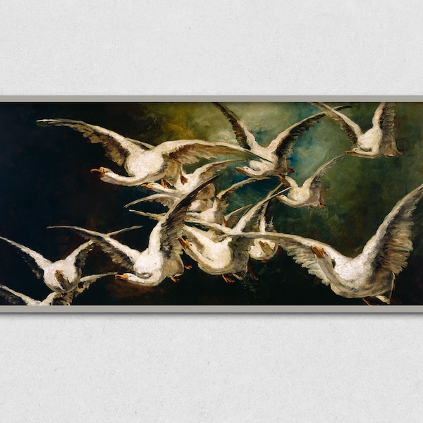 Horizontal Bird Art - Etsy