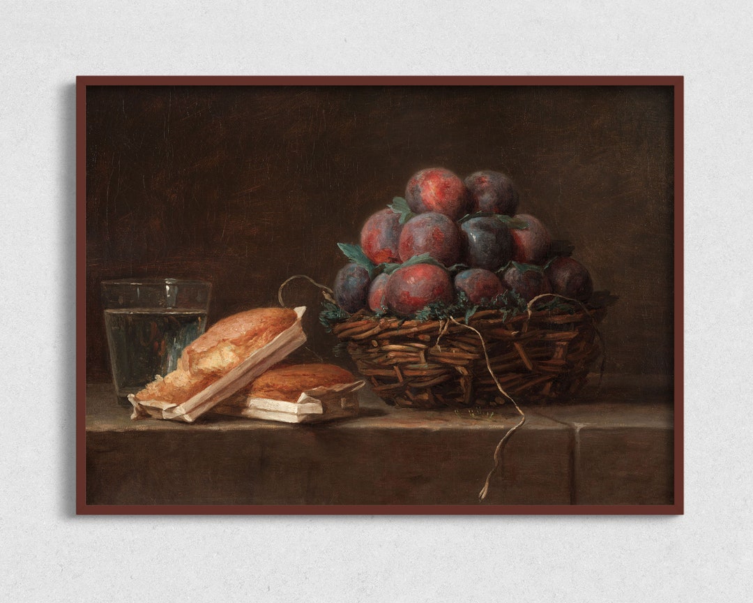 Printable Still Life Vintage Art, Digital Painting Download Wall Art - Etsy
