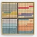 Square Color Grid No. 1 | Vintage Color Theory Art Print, Gifts for ...