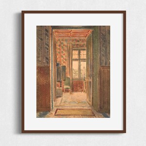 The Entrance Hall | Vintage Artwork Digital Download Printable Wall Art ...