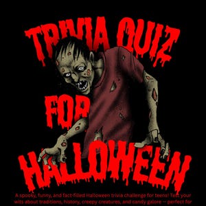 Halloween Trivia Quiz for Adults, Printable Games (PDF Download) - Etsy