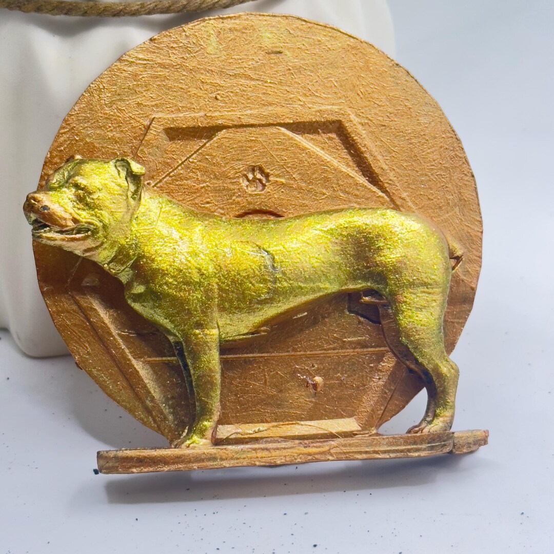 Staffordshire Bull Terrier Resin Model – Handcrafted Dog Sculpture - Etsy