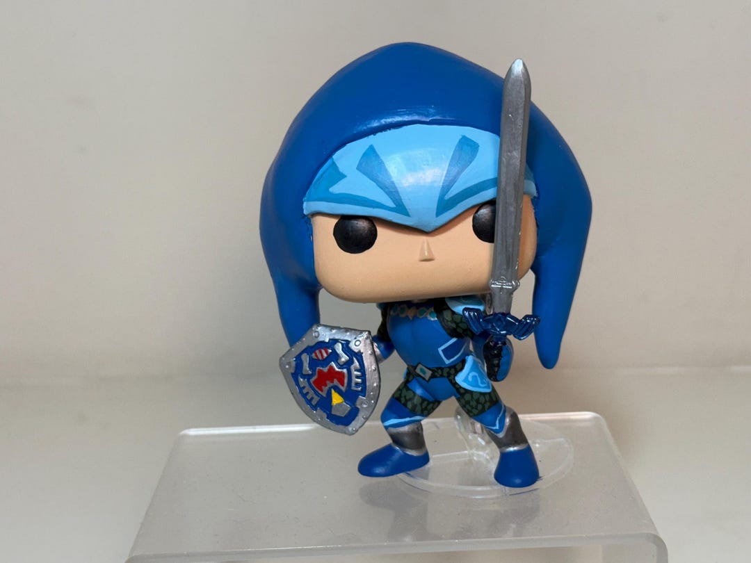 Legend of Zelda Link Zora Armor Armor Custom Toy Action Figure Breath ...
