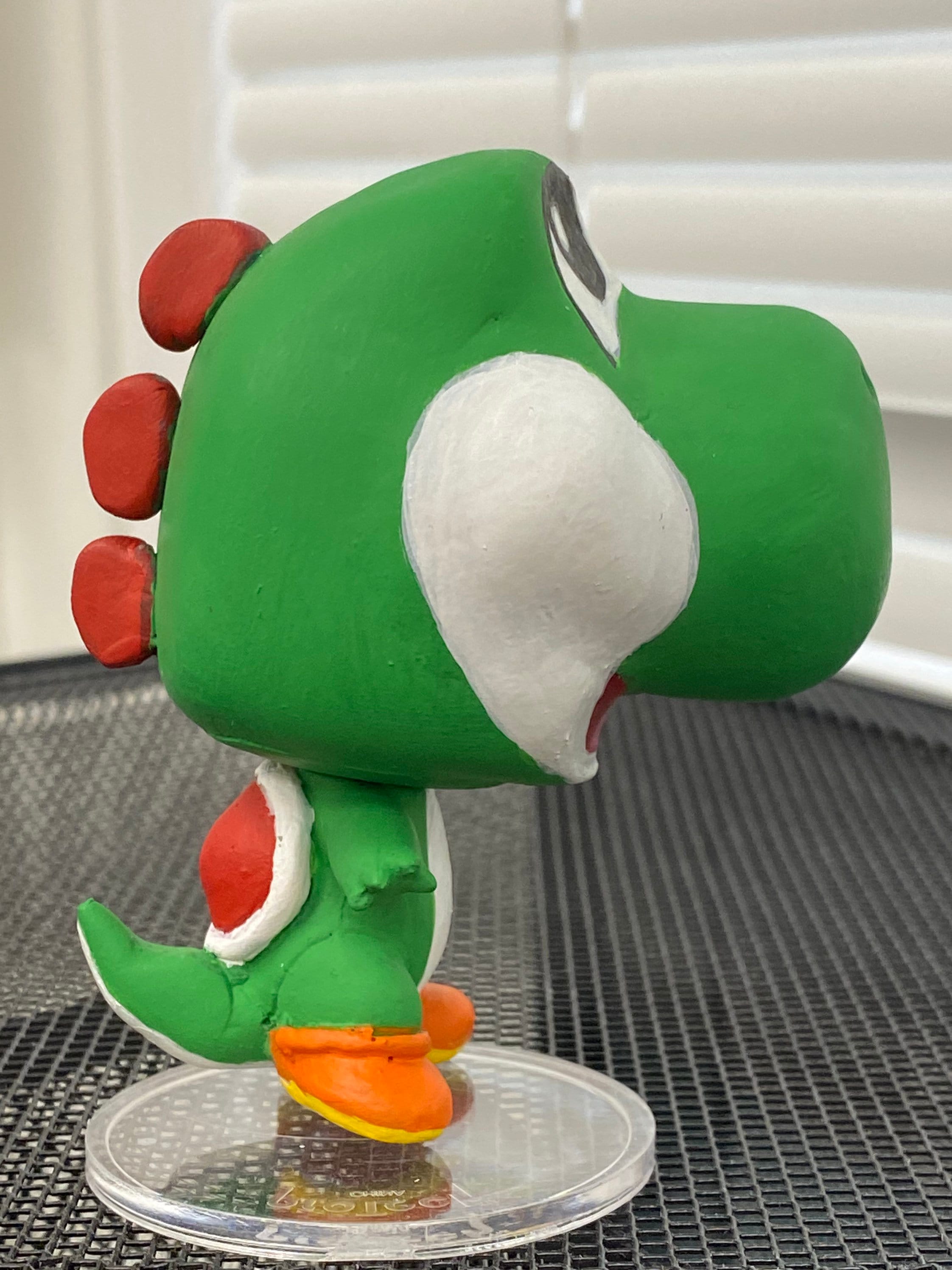 Yoshi custom funko pop Nintendo funko pop | Etsy