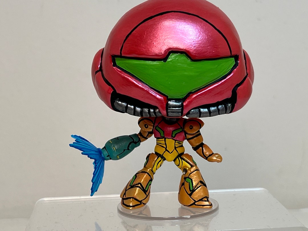 Custom Metroid Samus Funko Pop - Etsy
