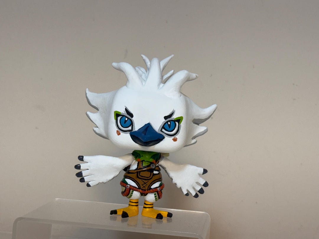 Legend of Zelda Tulin Action Figure Custom Toy Legend of Zelda Tears of ...