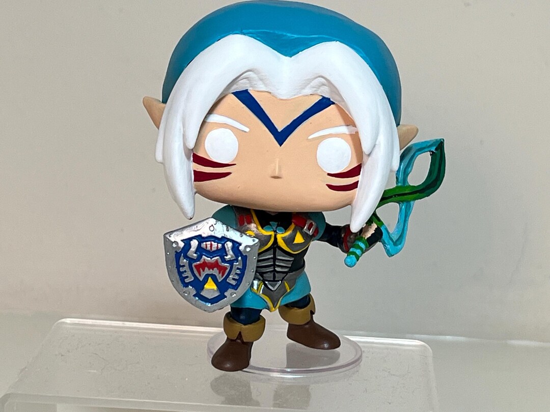 Legend of Zelda Fierce Deity Link Mixed Media 3d Print and Custom Resin ...
