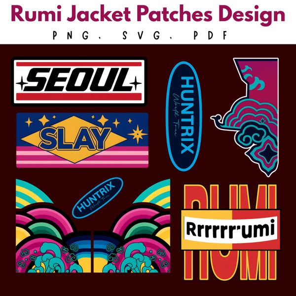 Rumi Patterns - Etsy