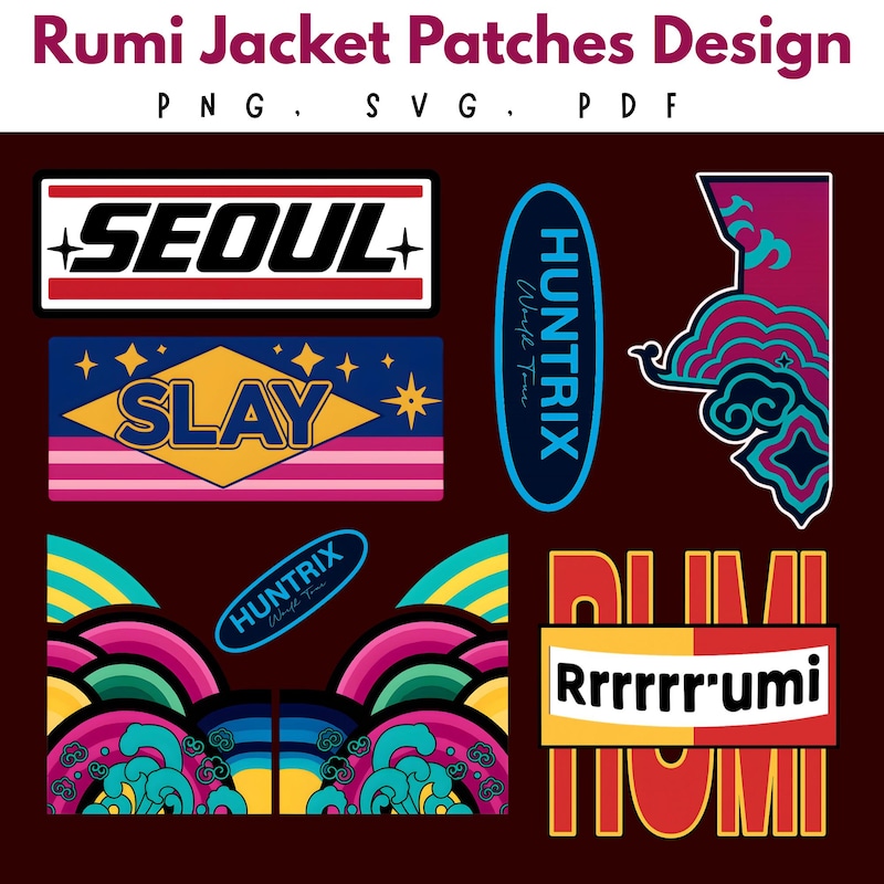 Rumi Patterns - Etsy