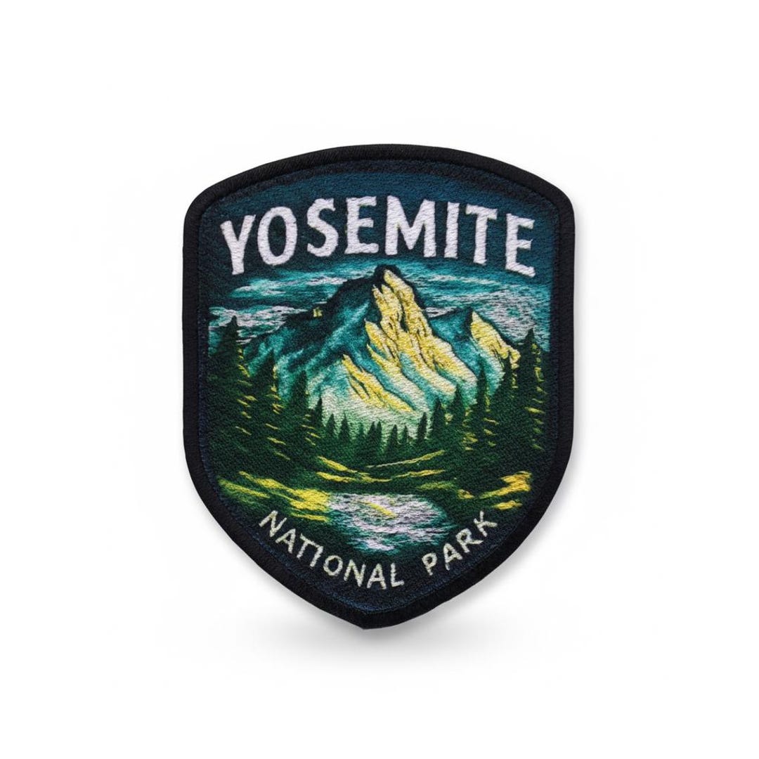 Yosemite National Park Embroidered Patch, Iron-on & Sew-on Nature ...