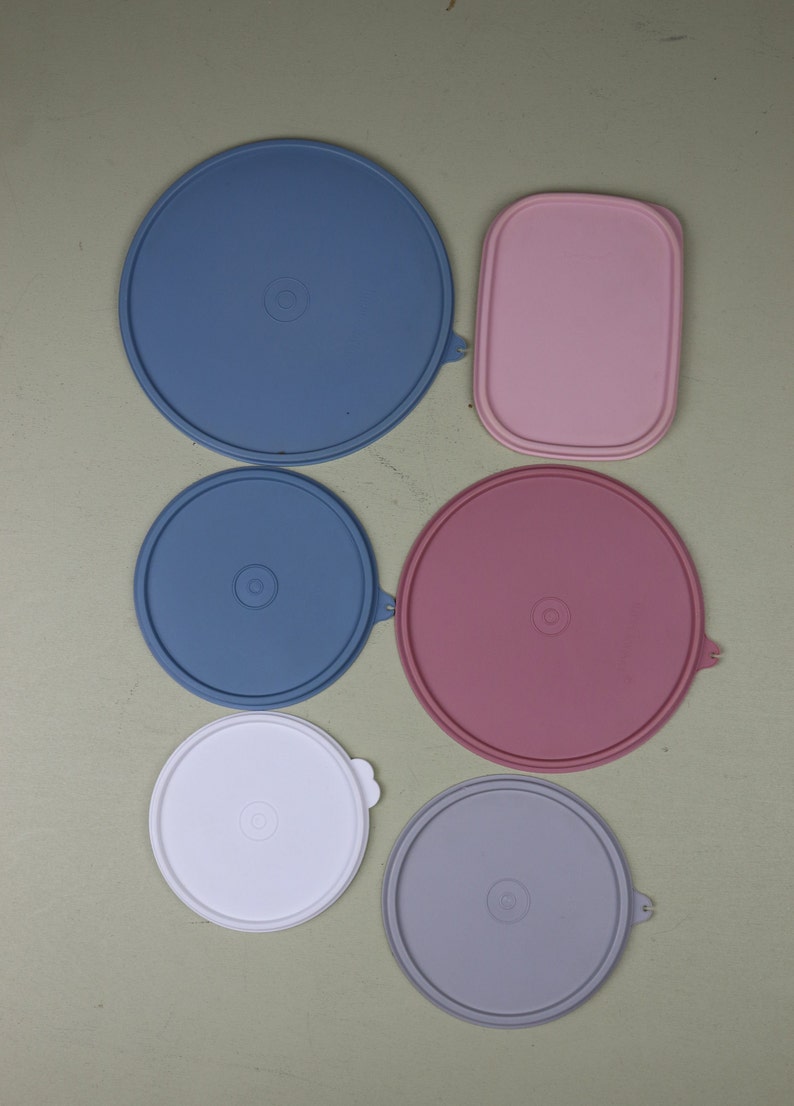 Vintage Tupperware Lids - YOUR CHOICE - Etsy